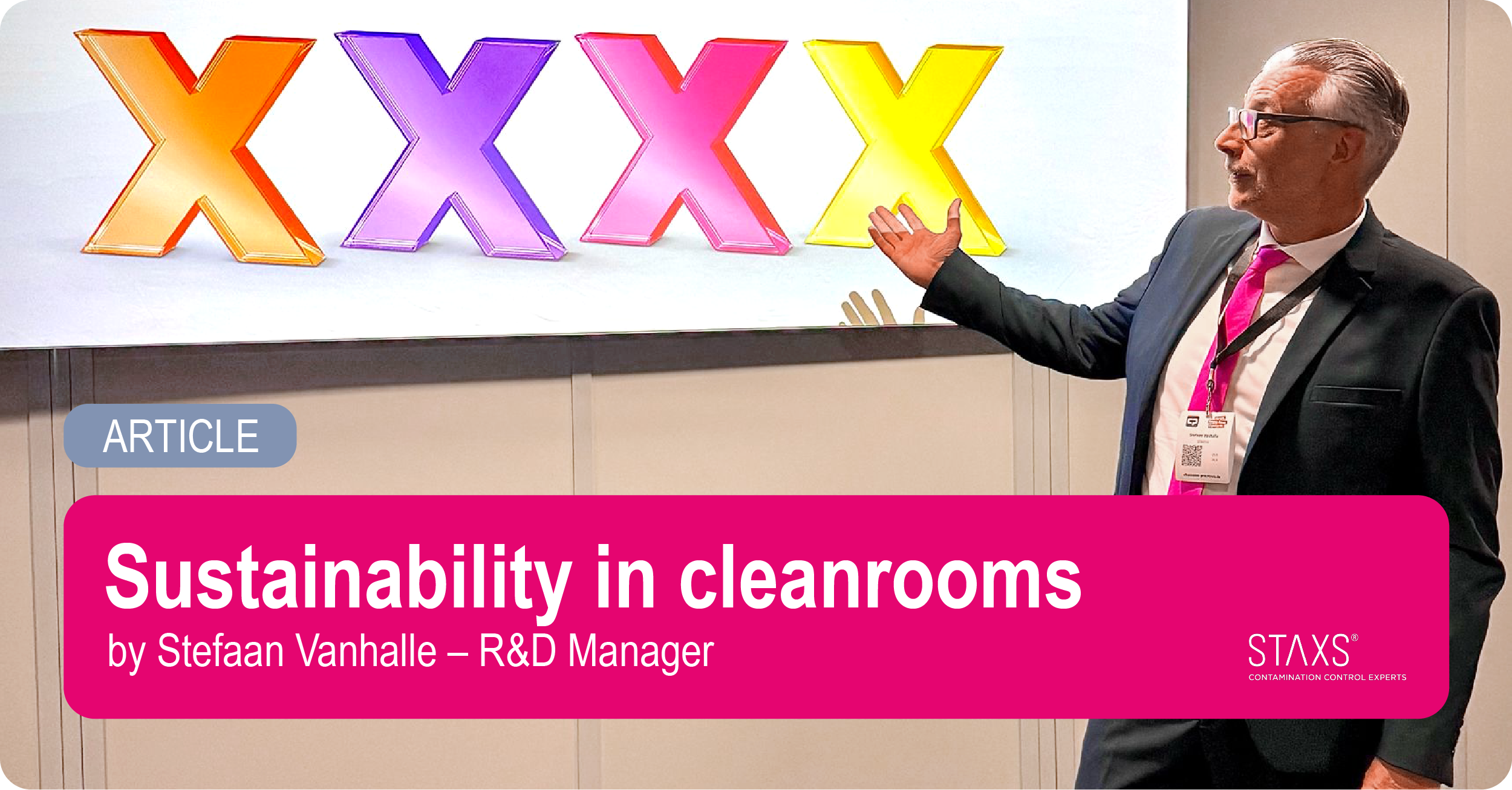 Sustainability in cleanrooms